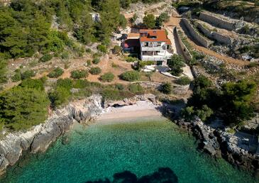 Familienferienwohnungen Am Meer Bucht Rapak, Hvar - 12779 - Makarska Riviera