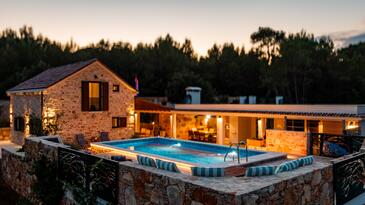 Haus Mit Pool Für Familien Basina, Hvar - 23475 - Stari Grad
