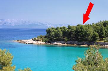 Ferienhaus Am Meer Bucht Grebisce, Hvar - 3375 - Jelsa