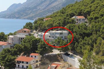 Ferienwohnungen Und Zimmer Mit Parklplatz Brela, Makarska - 6895 - Brela